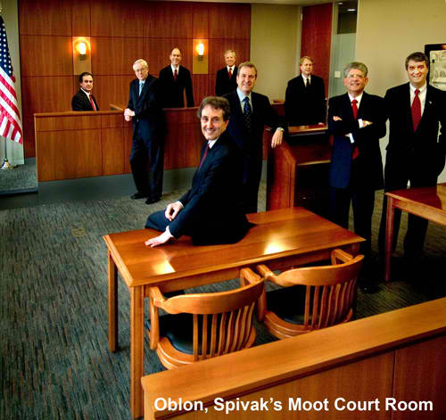 Oblon, Spivak's Moot Court Room Featured on the March 2005 Cover of The ...